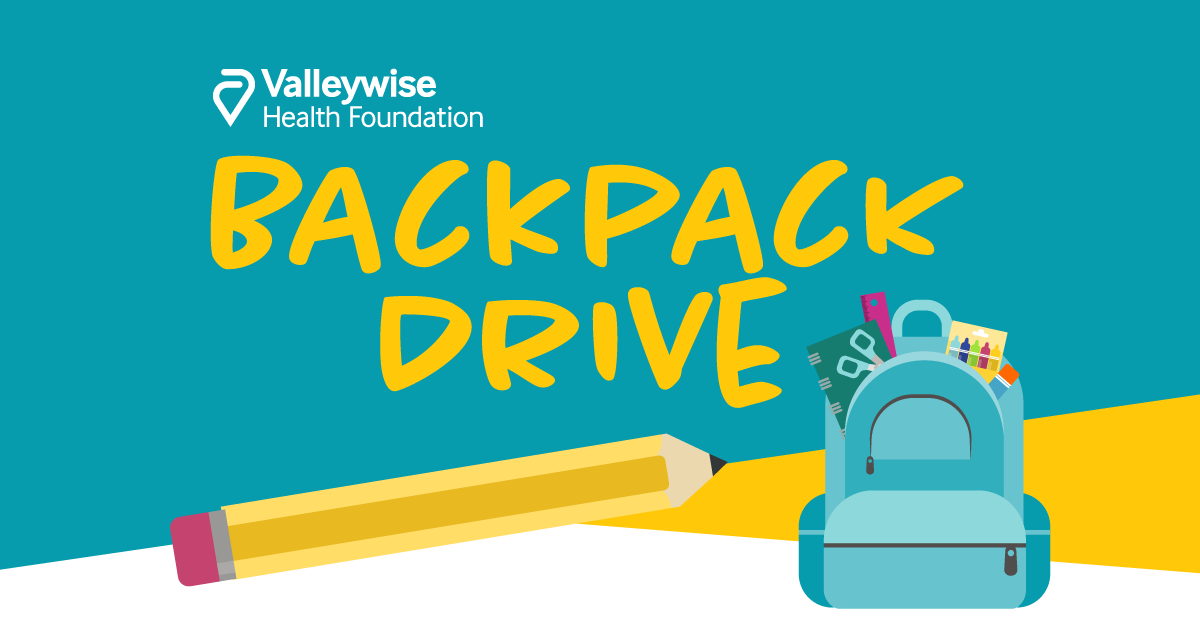 Backpack Drive Sponsorship