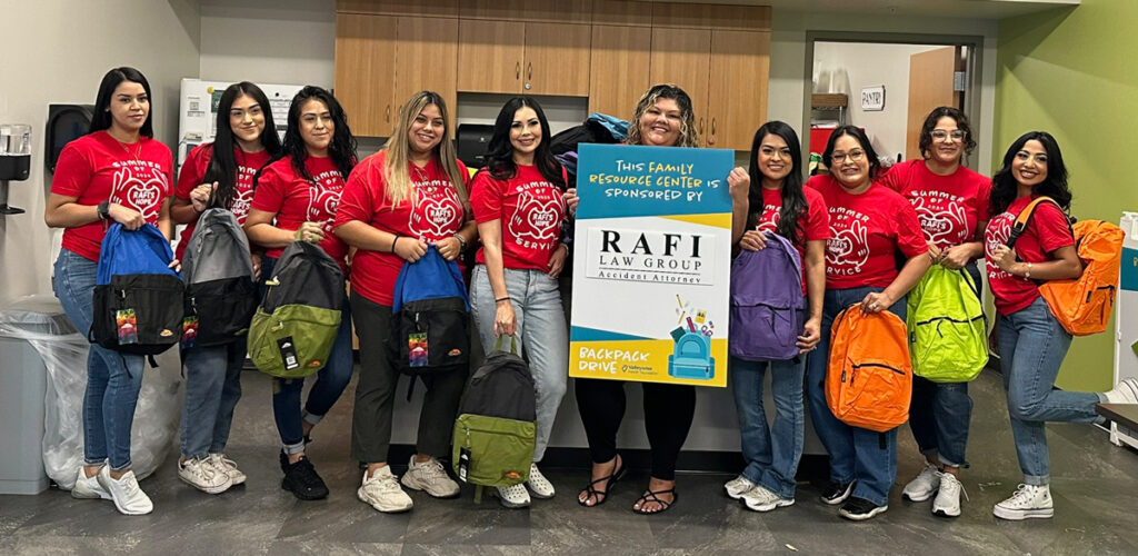 Rafi Law Group Fuels Valleywise Health Backpack Drive with $20,000 ...